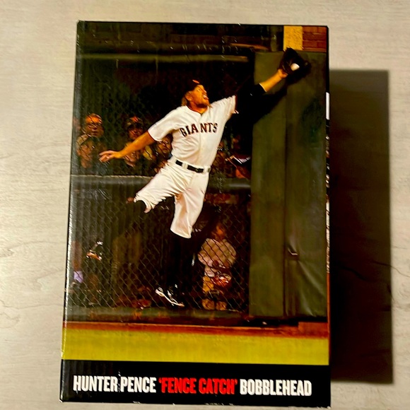 Other | Sf Giants Hunter Pence Fence Catch World Champions 214 | Poshmark